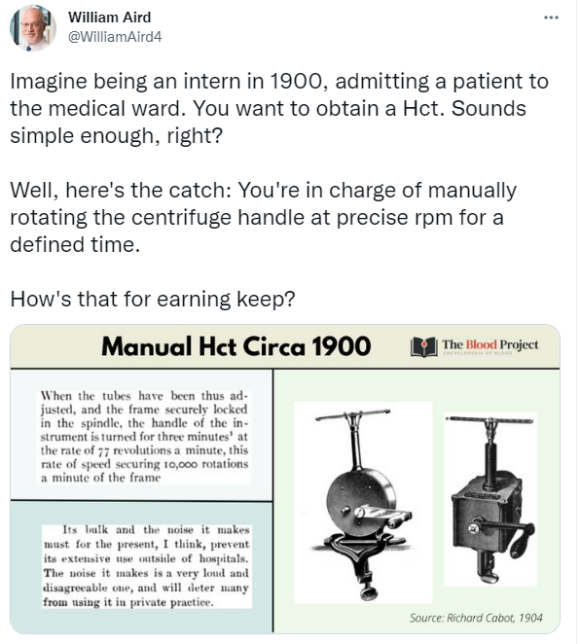 Spun Hematocrit • The Blood Project