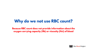 RBC Count • The Blood Project
