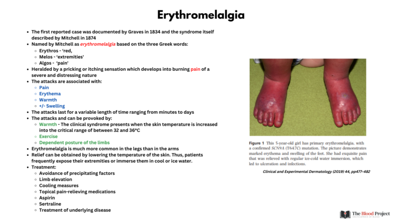 Erythromelalgia • The Blood Project