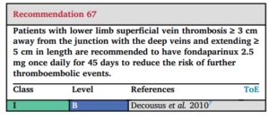 Superficial Vein Thrombosis: To Anticoagulate or not to Anticoagulate ...
