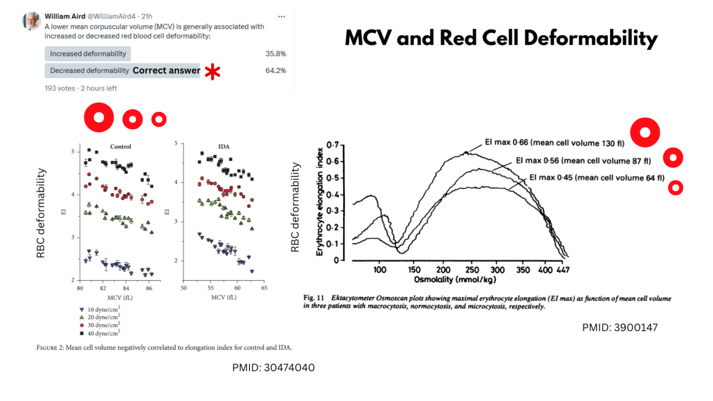 Effect of MCV on RBC Deformability • The Blood Project