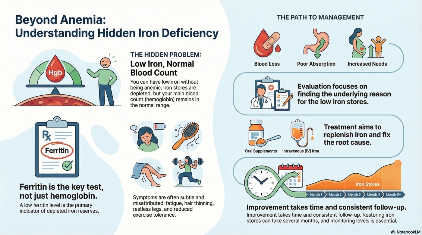 Understanding Iron Deficiency Without Anemia • The Blood Project