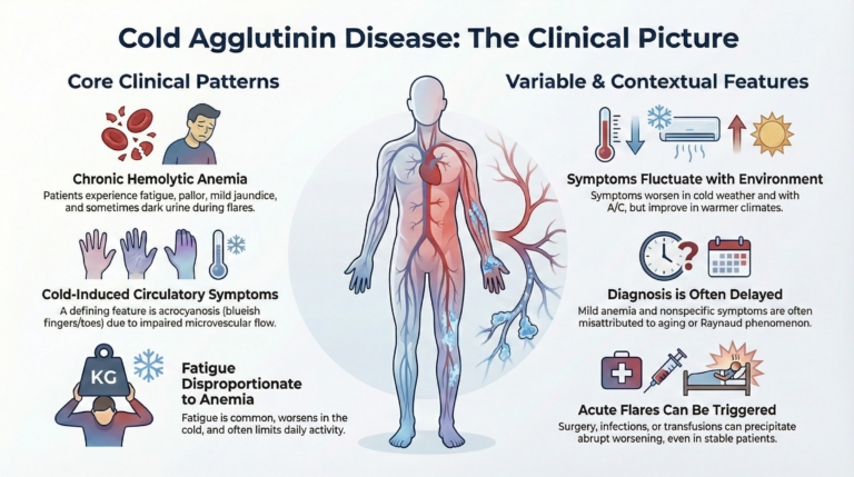Clinical Presentation of Cold Agglutinin Disease • The Blood Project