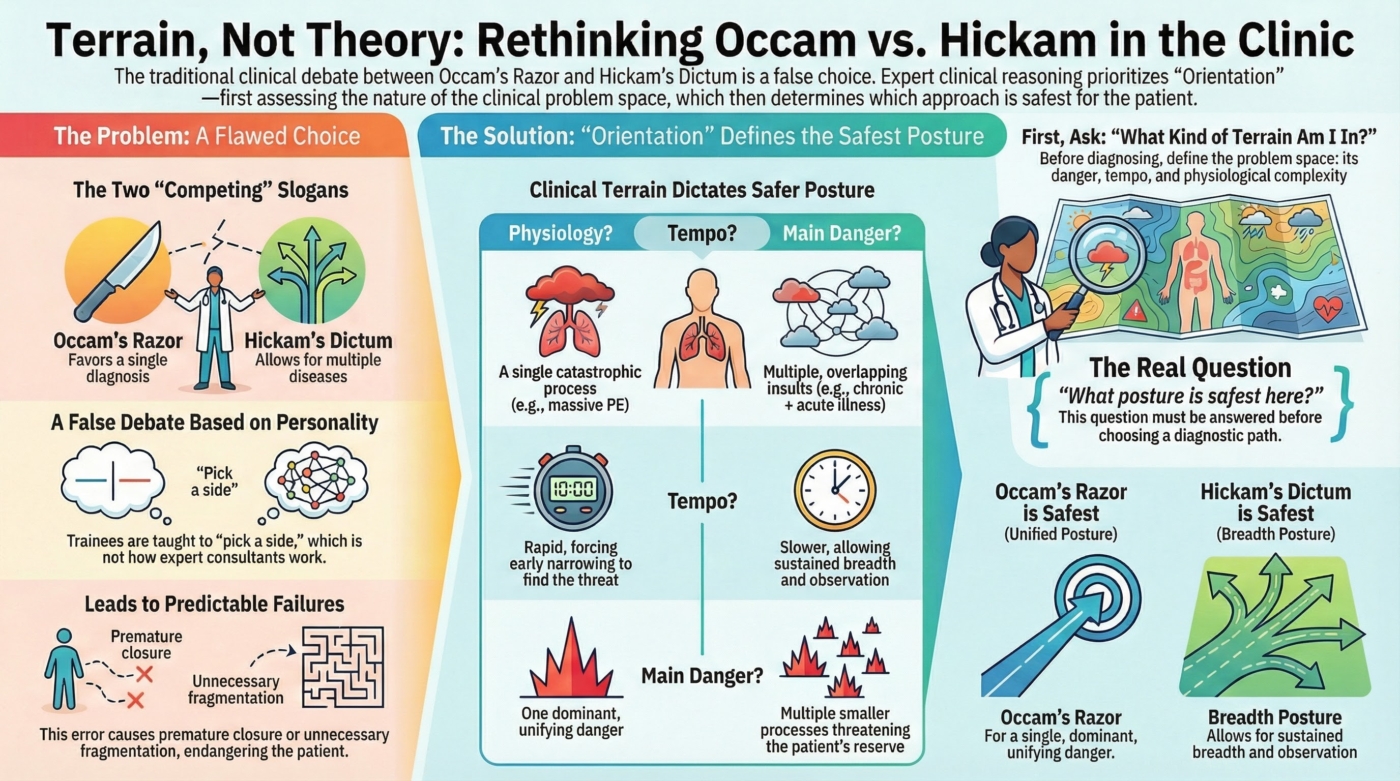 Occam’s Razor, Hickam’s Dictum, and Why Orientation Comes First • The ...
