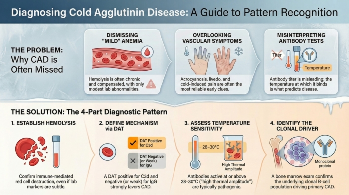 Diagnosis of Cold Agglutinin Disease • The Blood Project